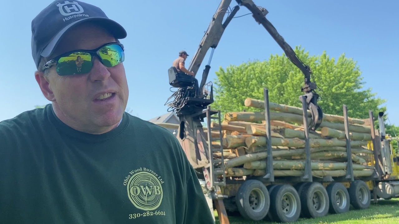 The Economics of Firewood...Buying Poles From Loggers - YouTube