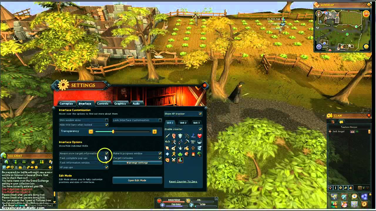 RS3 Interface How to - YouTube