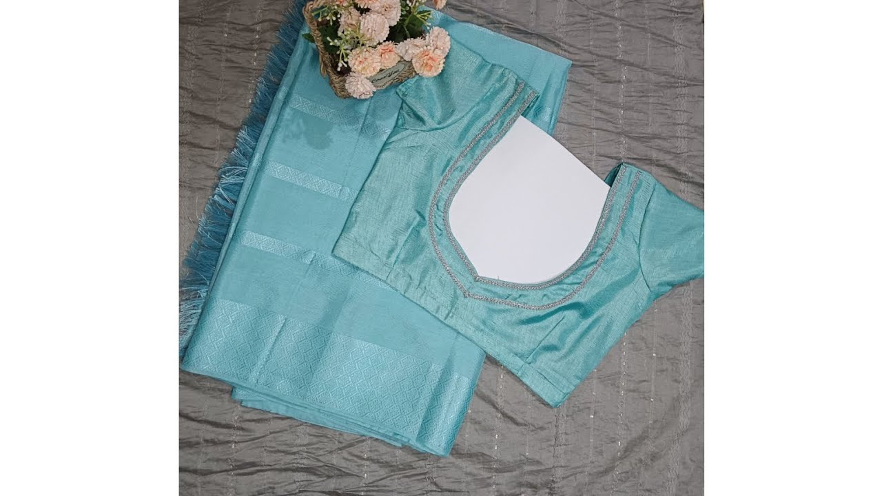 Blouse Design | Simple & Easy Blouse Design | Step-by-Step Blouse ...