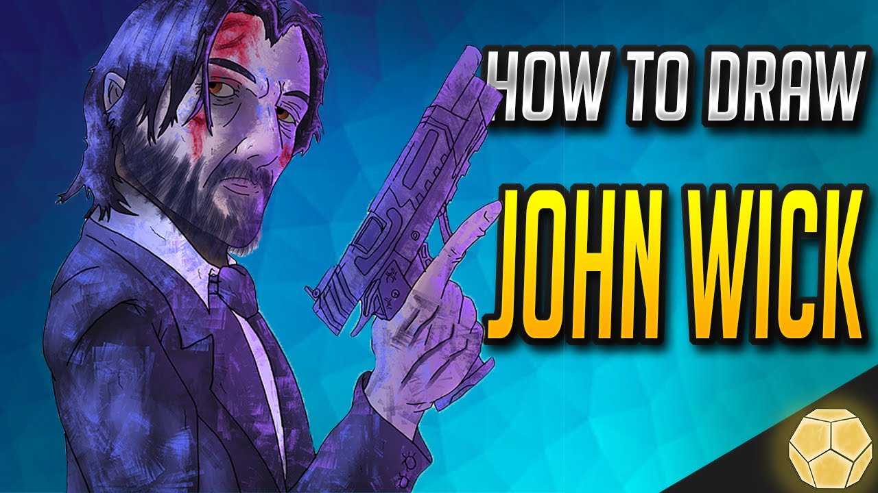 How to draw John Wick | Time lapse | John Wick - YouTube