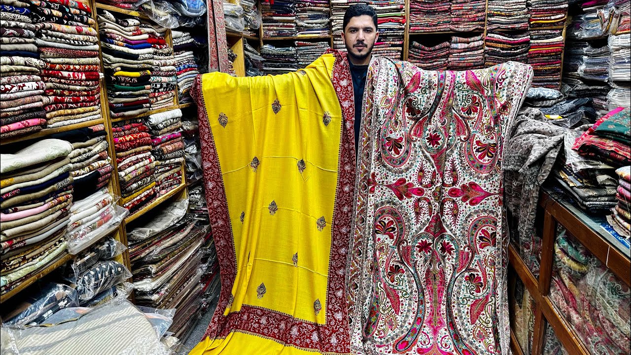 Qalam kaar Shawls | Semi toosh Shawls | kaani shawls | kashmiri Shawls ...