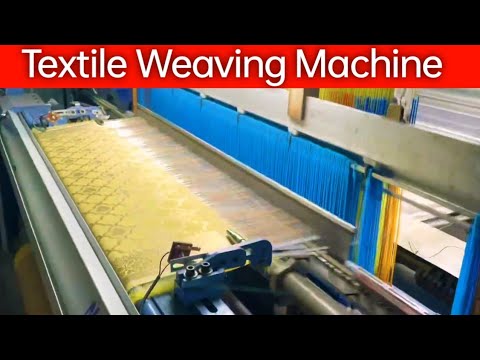 Woven Fabric Weaving Process | Weaiving Fabric Process | Textile ...