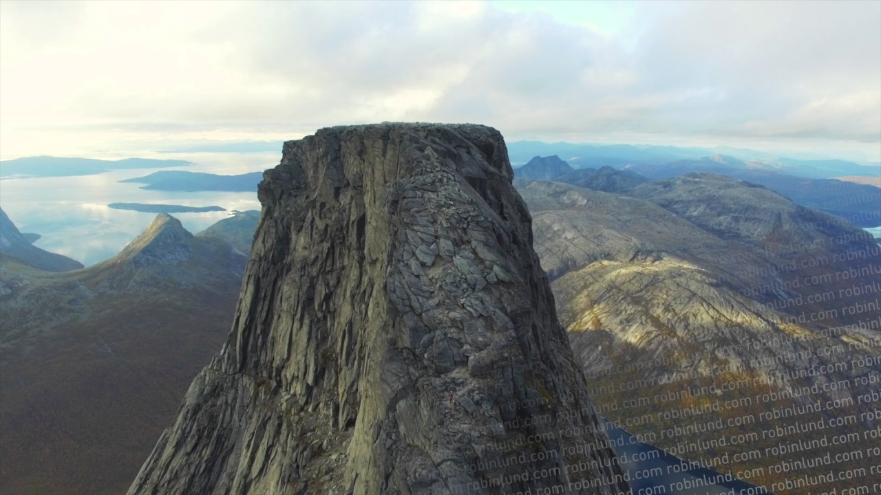 Climbers on Stetind mountain - YouTube