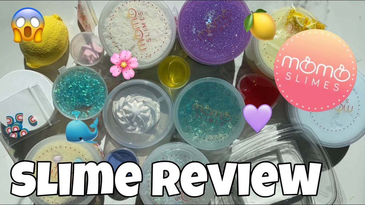 $100+ MOMO SLIMES REVIEW 🥰 100% HONEST FAMOUS SLIME SHOP REVIEW | SLIME ...