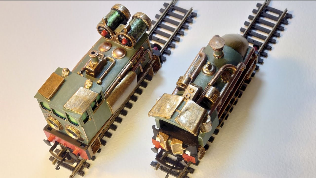 109-5. How to - Give some Wow to Bassett-Lowke Steampunk Locomotives ...