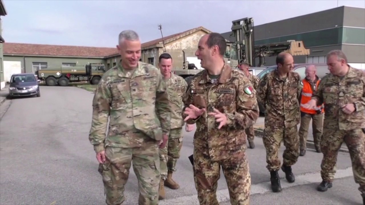 173rd Brigade Support Battalion jumps with our Italian Allies - YouTube