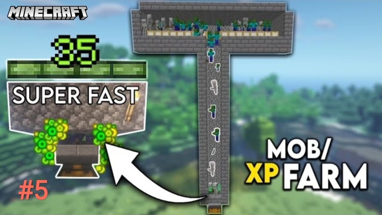 I Made XP Farm In Minecraft Hardcore - YouTube