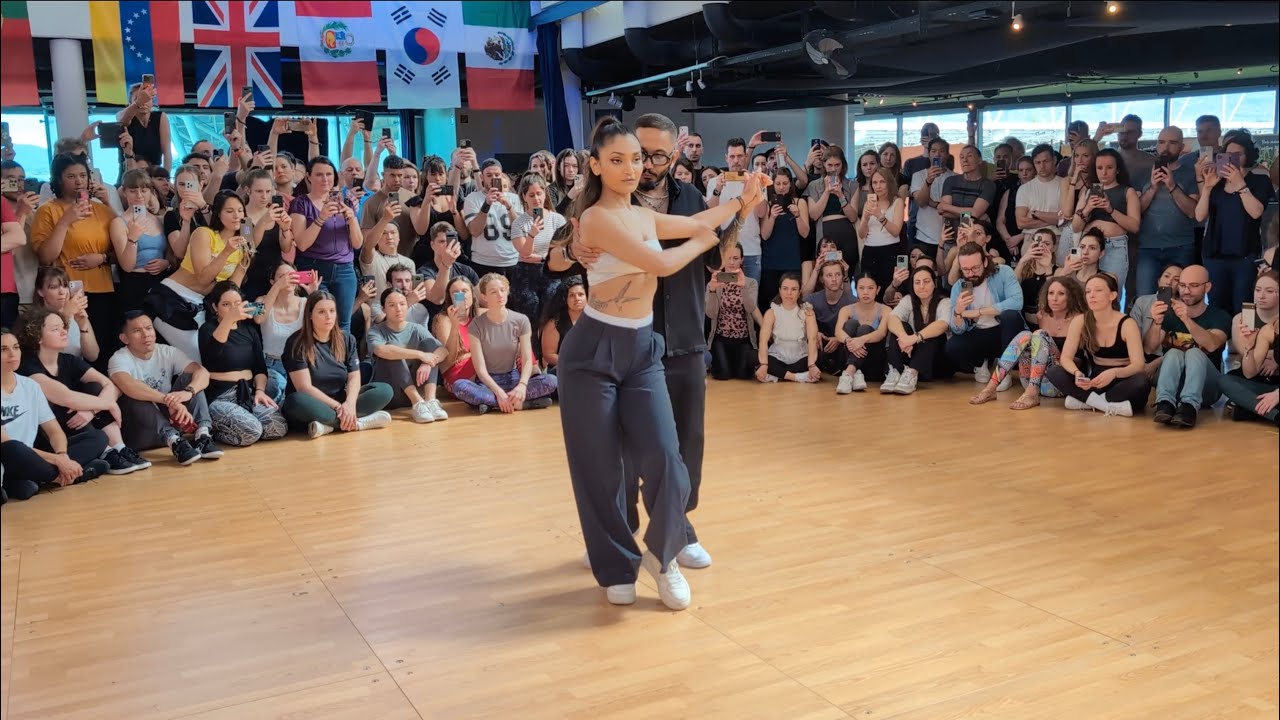 Cornel and Rithika Bachata | Bachata Sensual Fusion Tutorial | Bachata Geneva Festival - YouTube