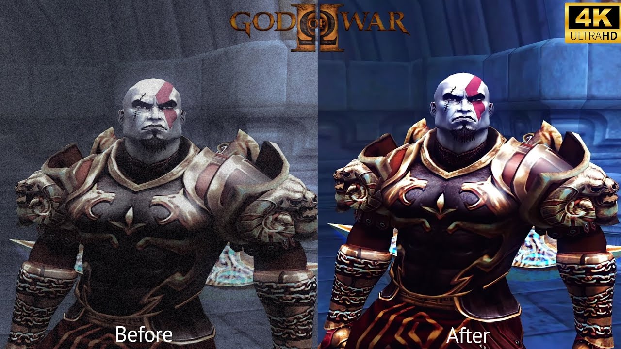 God Of War 2 UHD texture - Reshade & best settings PCSX2 Tutorial - RTX ...