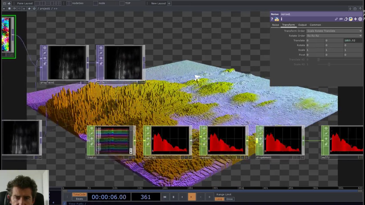 Audio spectrum wave pinboard, TouchDesigner tutorial - YouTube