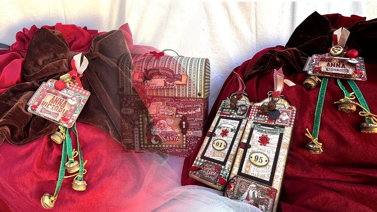 Santa's bag Tag featuring Letters to Santa by @ScrapbookingCecilia ...