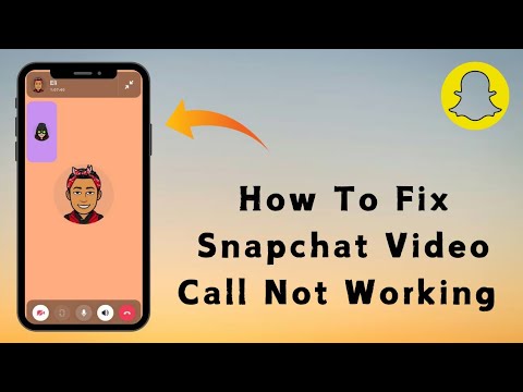 How To Fix Snapchat Video Call Not Working - YouTube