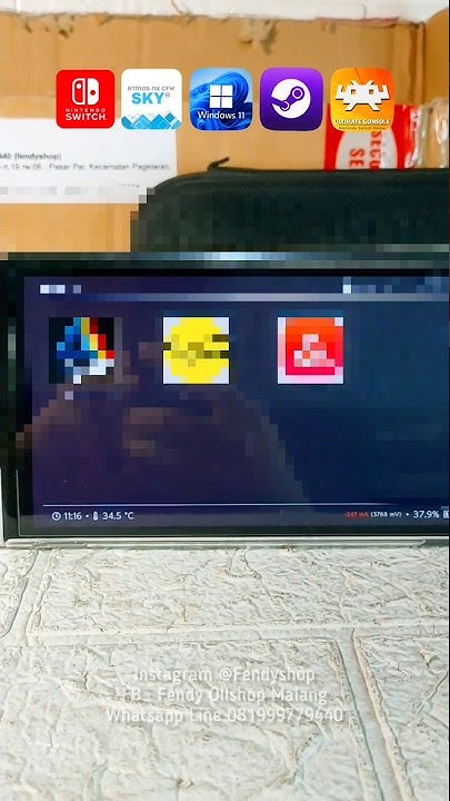nintendo switch kiriman dari sidoarjo surabaya | jasa cfw switch windows steam ultimate console ...
