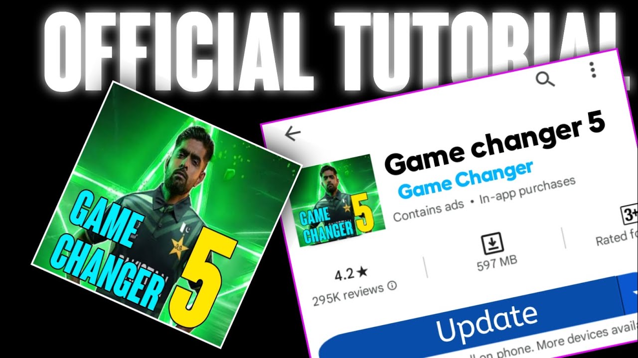Game changer 5 New Update Official Tutorial By @gamechanger1639 - YouTube