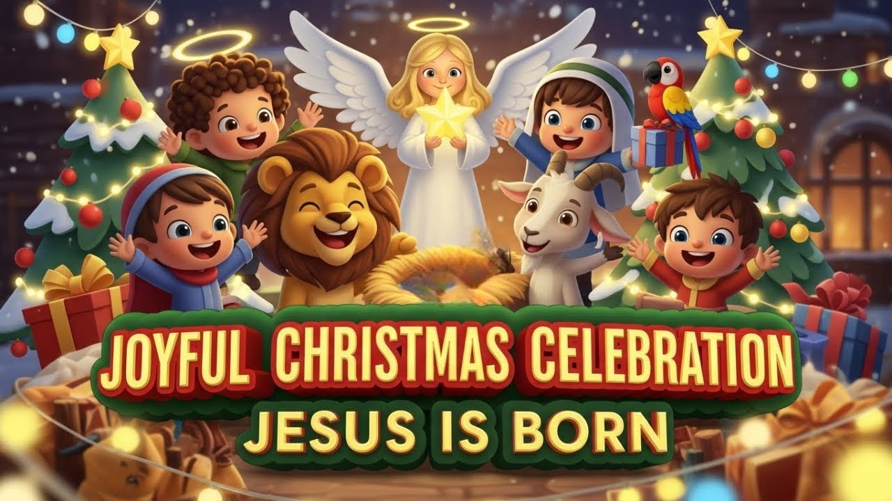 Christmas Songs Kids Love Celebrating Jesus' Birth! - YouTube