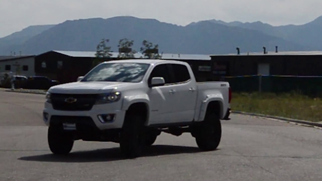 White Chevrolet Colorado Build - YouTube