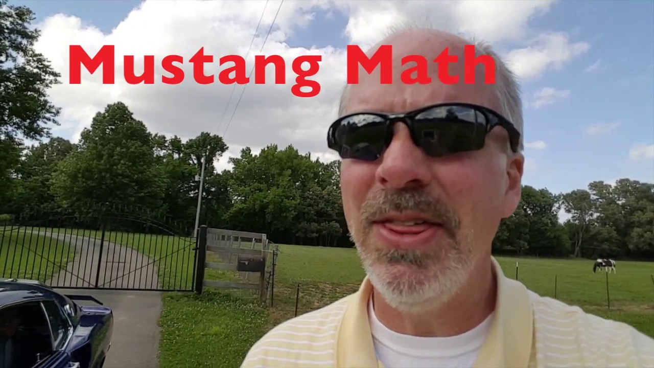 "Mustang Math" Distance, Rate, and Time Middle School Math 1969 Ford ...