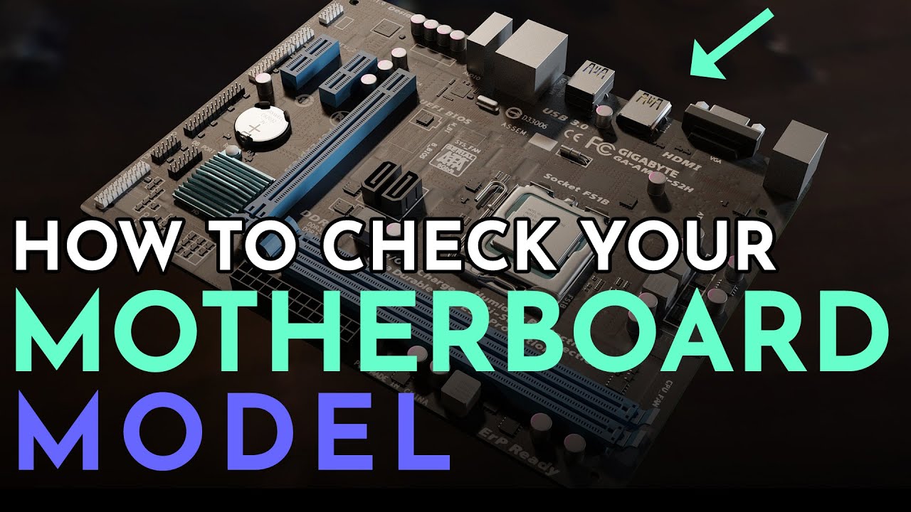 How To Check Motherboard Model 2 Methods For Windows 10 8 7 YouTube how-to-check-motherboard-model-2-methods-for-windows-10-8-7-youtube