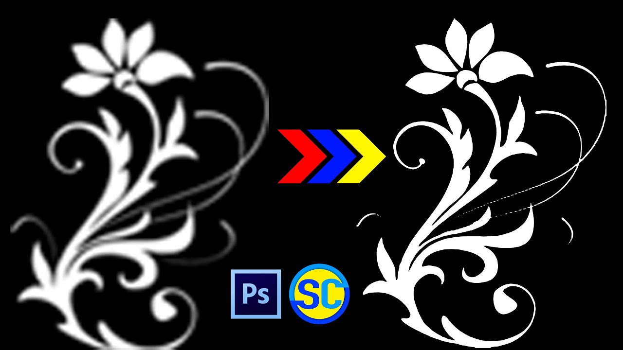 Tracing in Photoshop | Image Tracing Process In Photoshop | Out Line ...