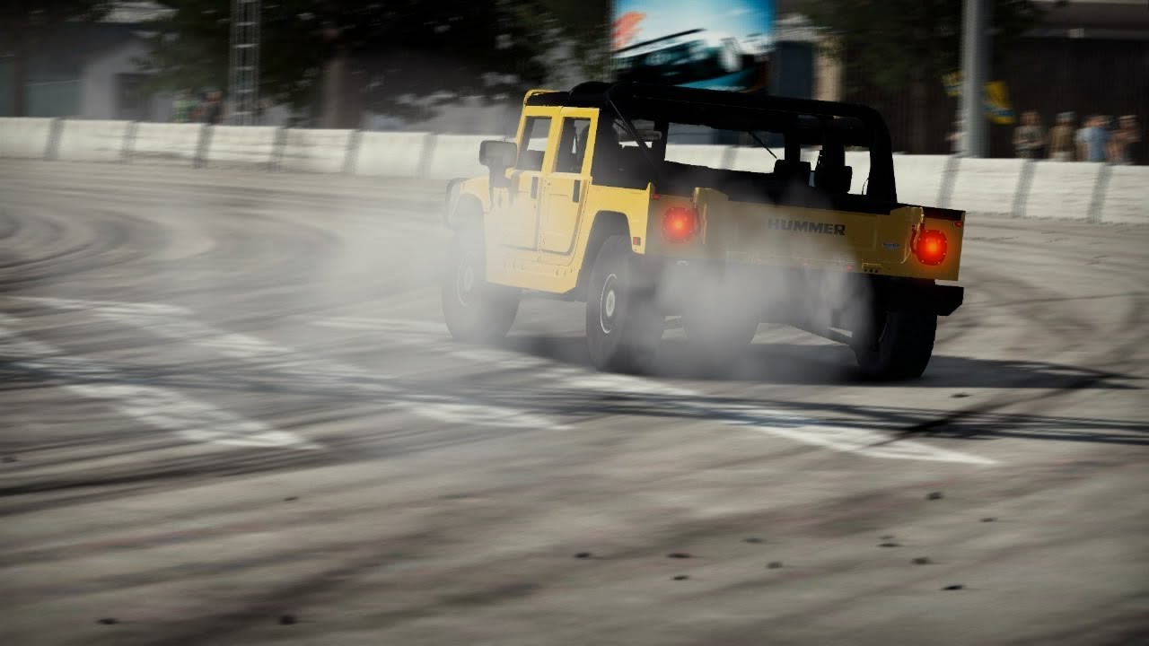 NFS Shift 2 Unleashed: 4WD Drifting with Hummer H1 Alpha OpenTop, a ...