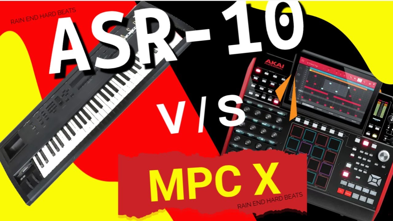 ASR-10 vs MPC X MAKING BEATS - YouTube