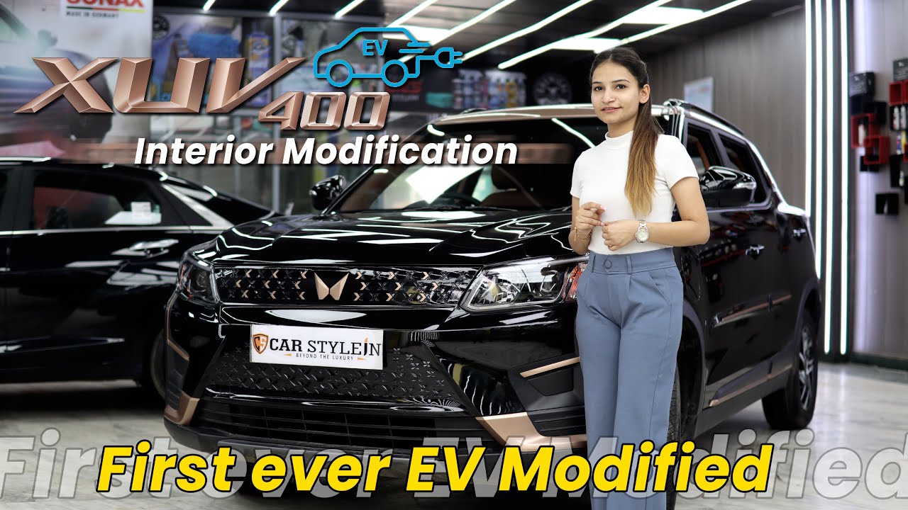 Mahindra XUV 400 Modified | Interior Modification | First Time in ...