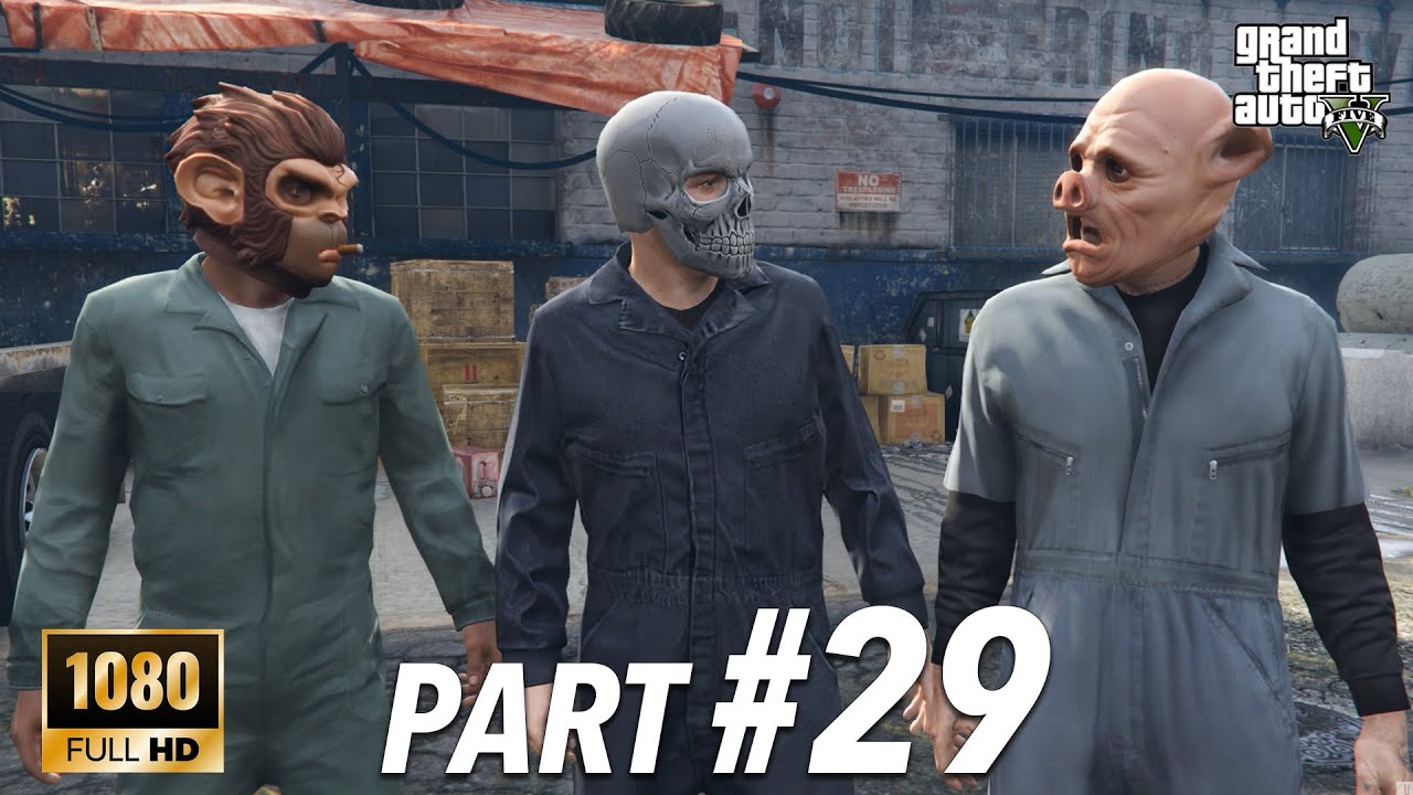 HEAT MOVIE ARMORED TRUCK ROBBERY SCENE GTA 5 Gameplay Walkthrough Part ...