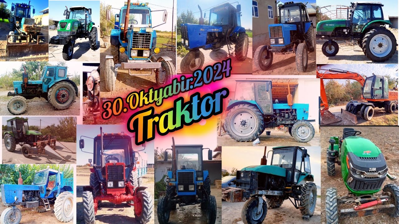 Arzon Traktorlar 30.Oktyabir.2024 Belarus 82.1 Mtz Ttz 100 T28 T40 Yumz ...