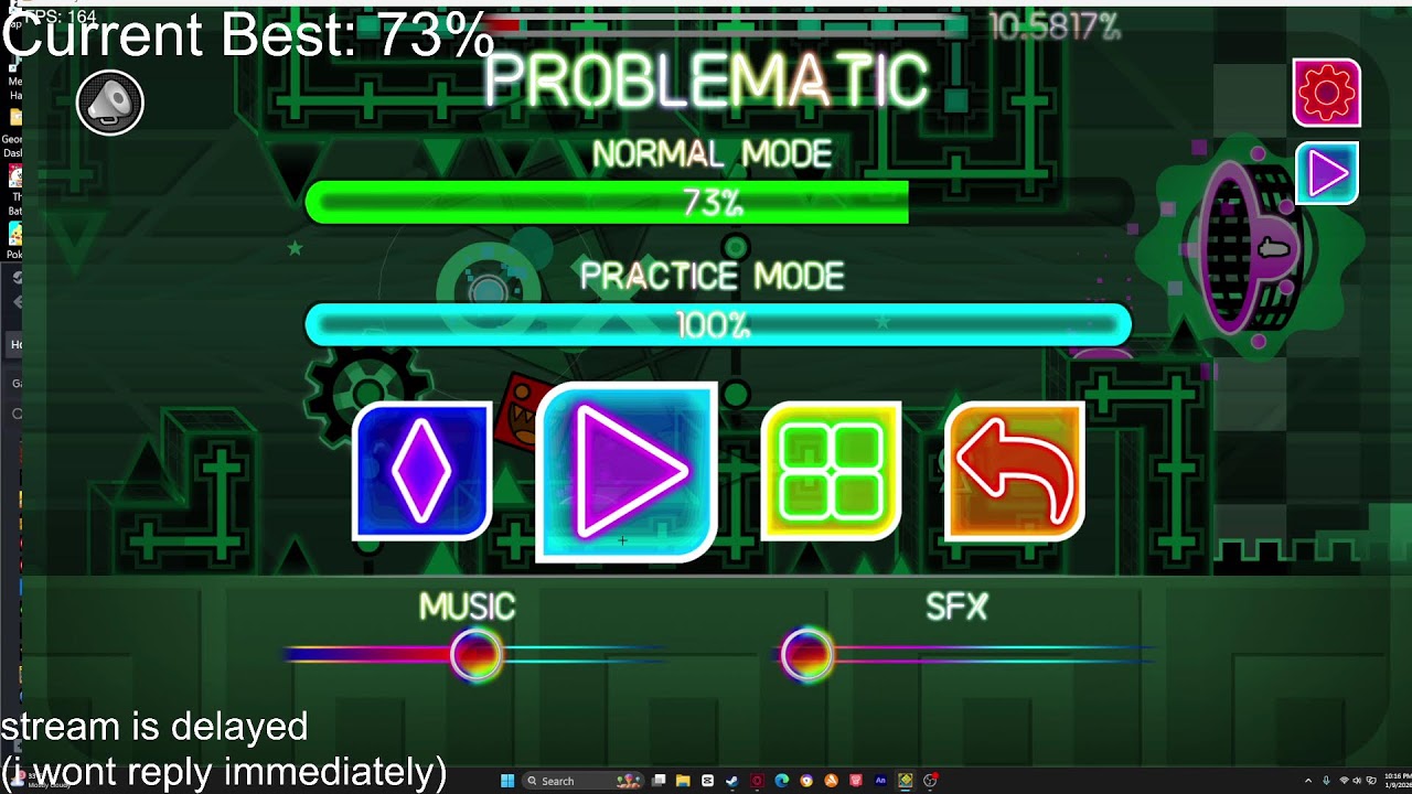late gd stream (problematic completion?) - YouTube