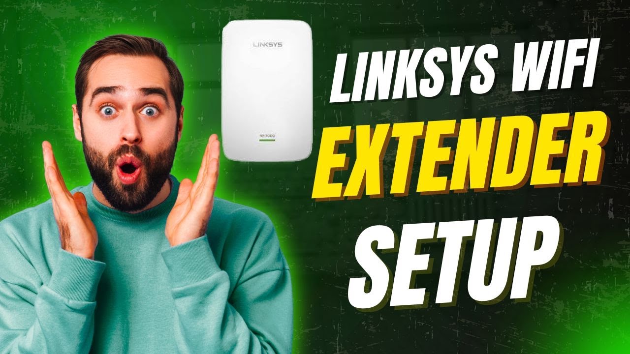 Linksys WiFi extender setup - YouTube