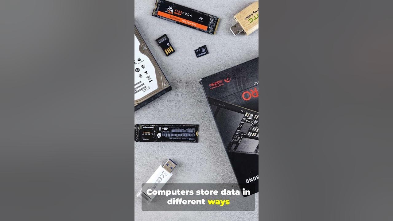 How Do Computers Store Data ? - YouTube