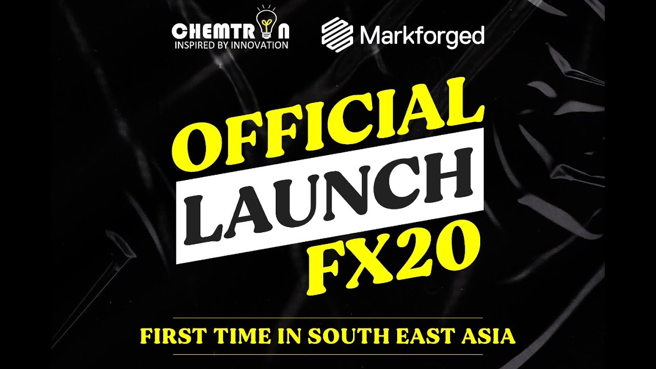 Chemtron Introducing Markforged FX20 at ITAP 2022 - First Time in Singapore - YouTube