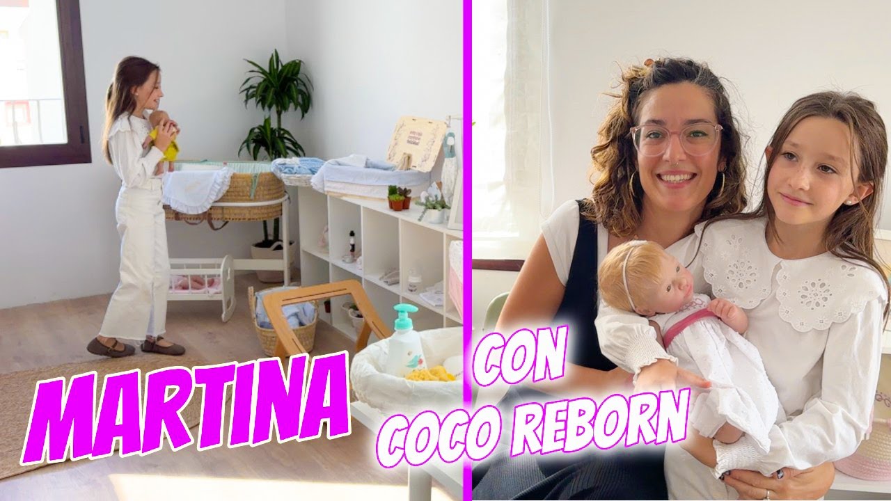 VISITO EL TALLER DE COCO REBORN por primera vez MARTINA - YouTube