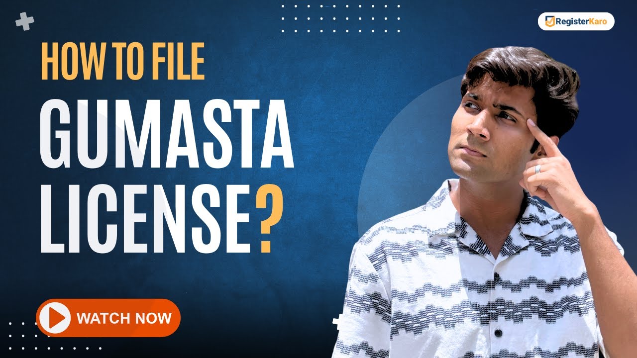 How to apply for Gumasta License | Gumasta License Apply Online 2025 ...