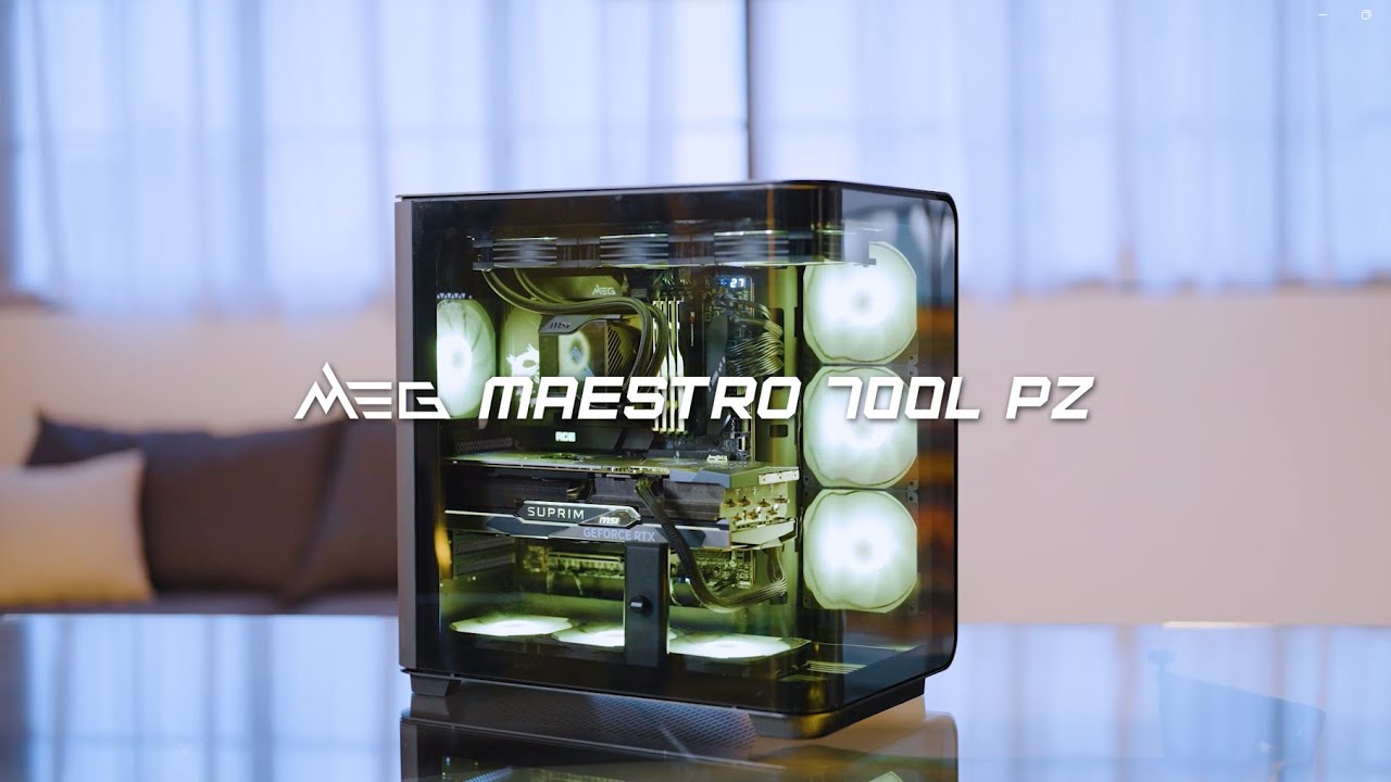 MEG MAESTRO 700L PZ | Caja PC | MSI - YouTube