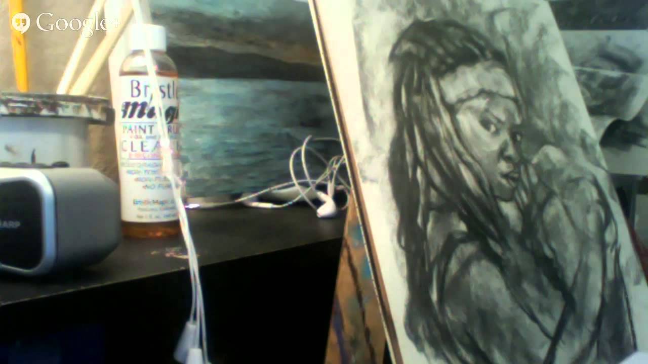 Drawing Michonne from The Walking Dead - YouTube