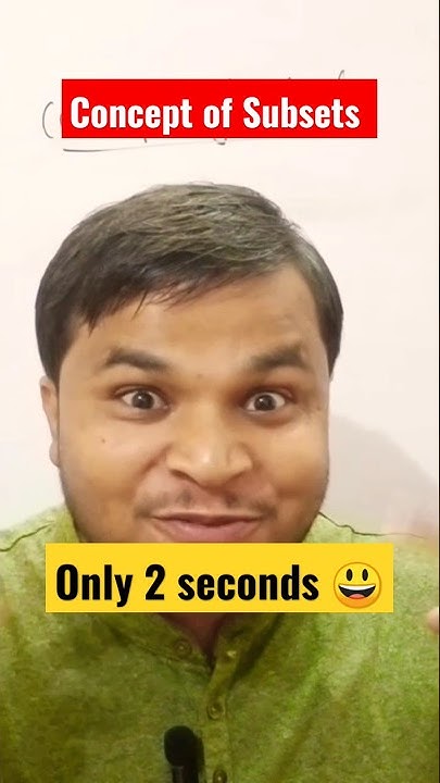 Sets Class 11 Maths Concept Of Subsets Viral Class11 Youtubeshorts Shorts Mathswallah 😃💋☺
