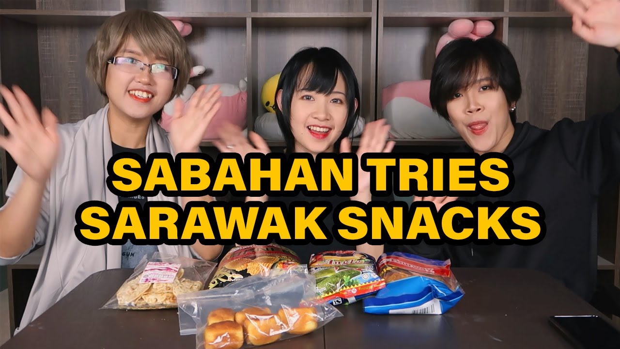 ENG SUBS | Sabahan Tries Sarawak Snacks 沙巴人试吃沙捞越零食| CHOCOPIPI - YouTube