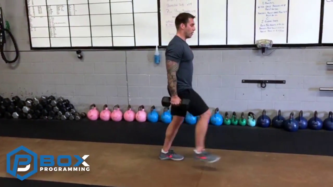 Forward + Reverse Lunge - YouTube