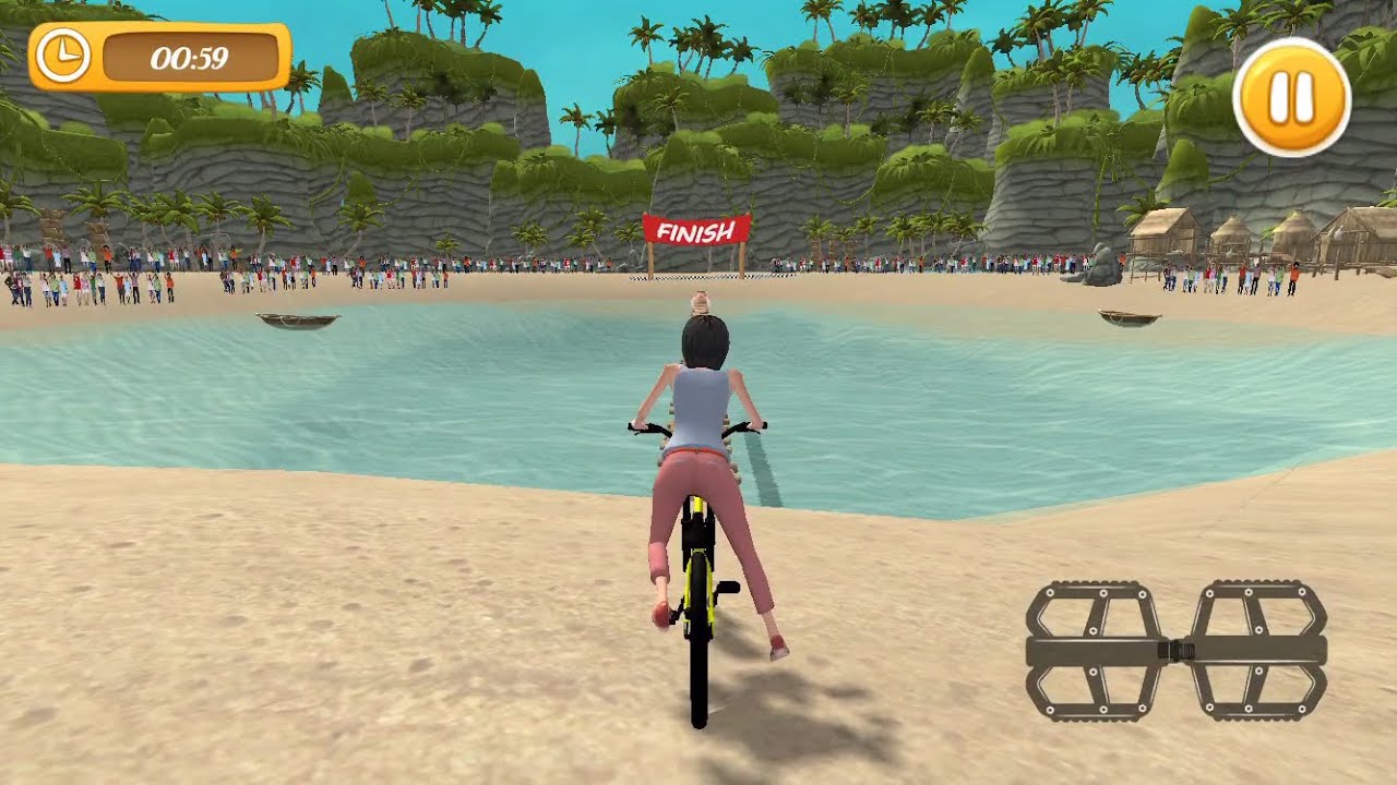 game Freestyle BMX Bike Balancing ហ្គេម ជិះកង់ - YouTube