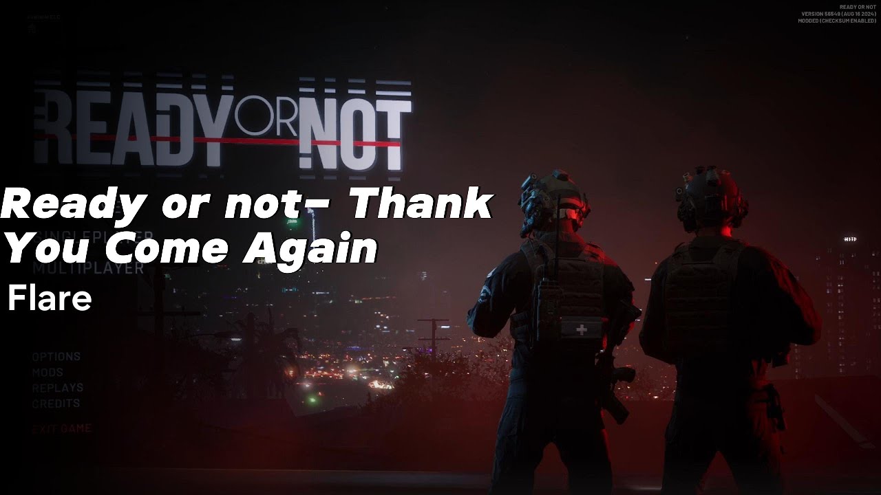 Ready or Not- "Thank you Come Again" - YouTube