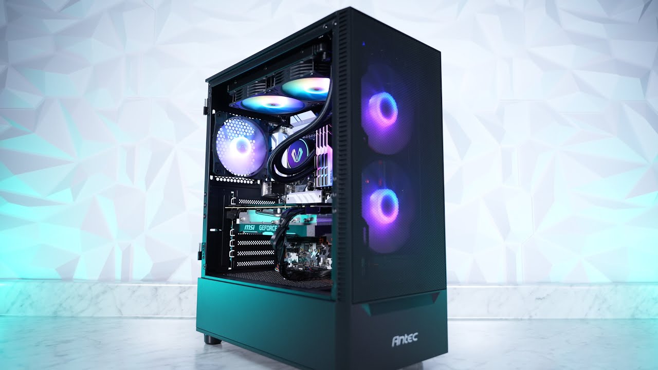 Intel I7 10700 RTX 2080 Super Build PC Build Stream Highlights