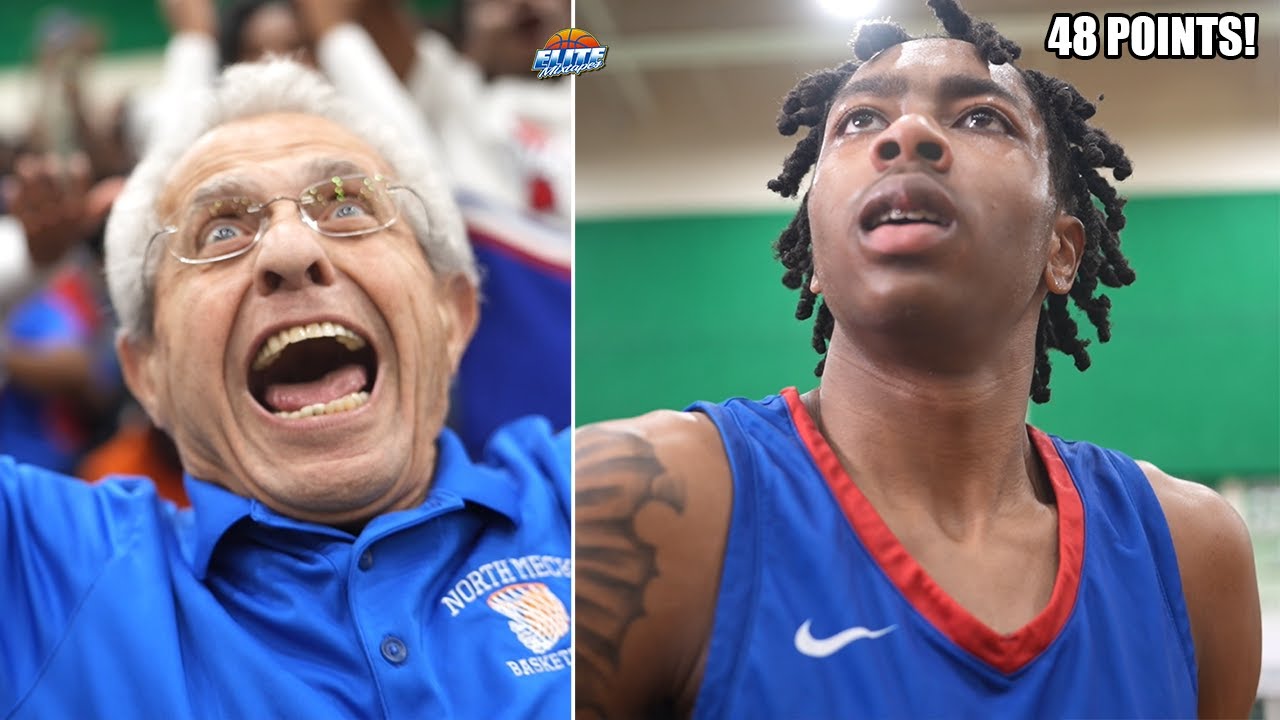 Isaiah Evans Drops 48 Points In REVENGE GAME! North Meck @ Myers Park ...