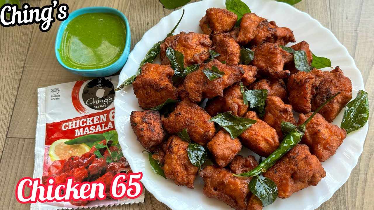 Ching’s Secret Chicken 65 Masala Recipe | How to make Ching’s Chicken ...