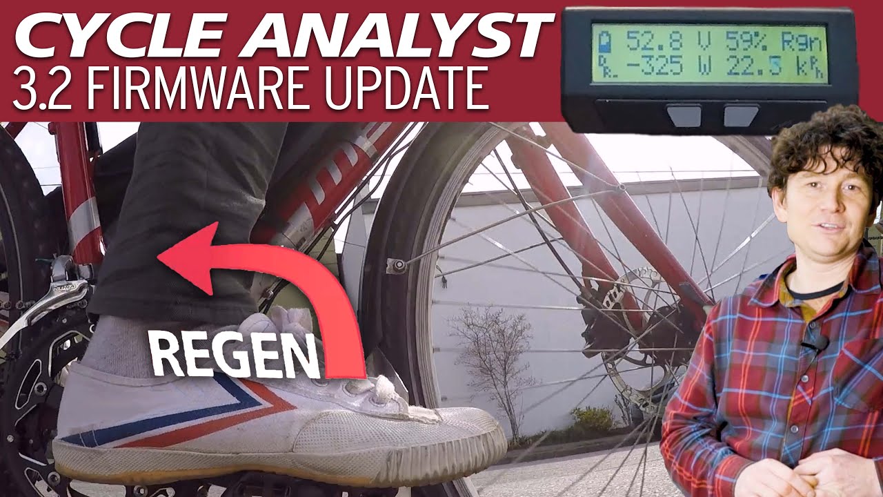 New Cycle Analyst 3.2 Beta, Firmware Features (updated regen controls ...