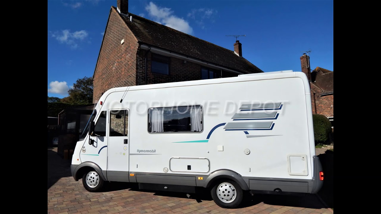 Hymer B544 A Class 2002 - YouTube