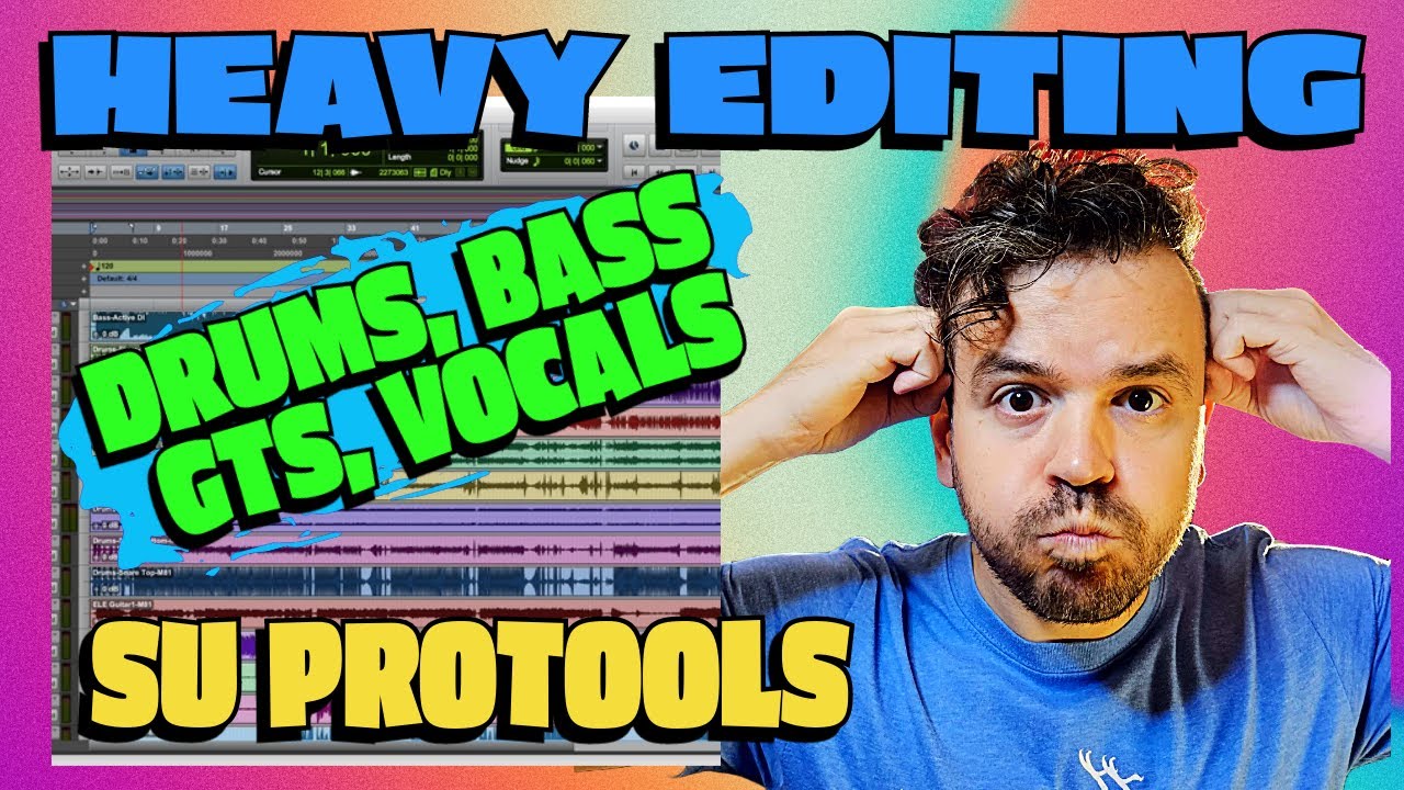 Faccio EDITING PESANTE - PRO TOOLS Tricks - YouTube
