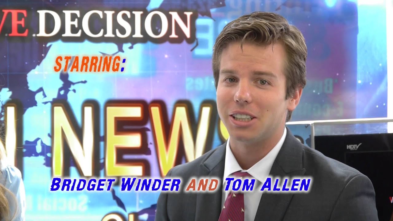 Bridget Winder and Tom Allen | popular news channel | Zeitounian ...