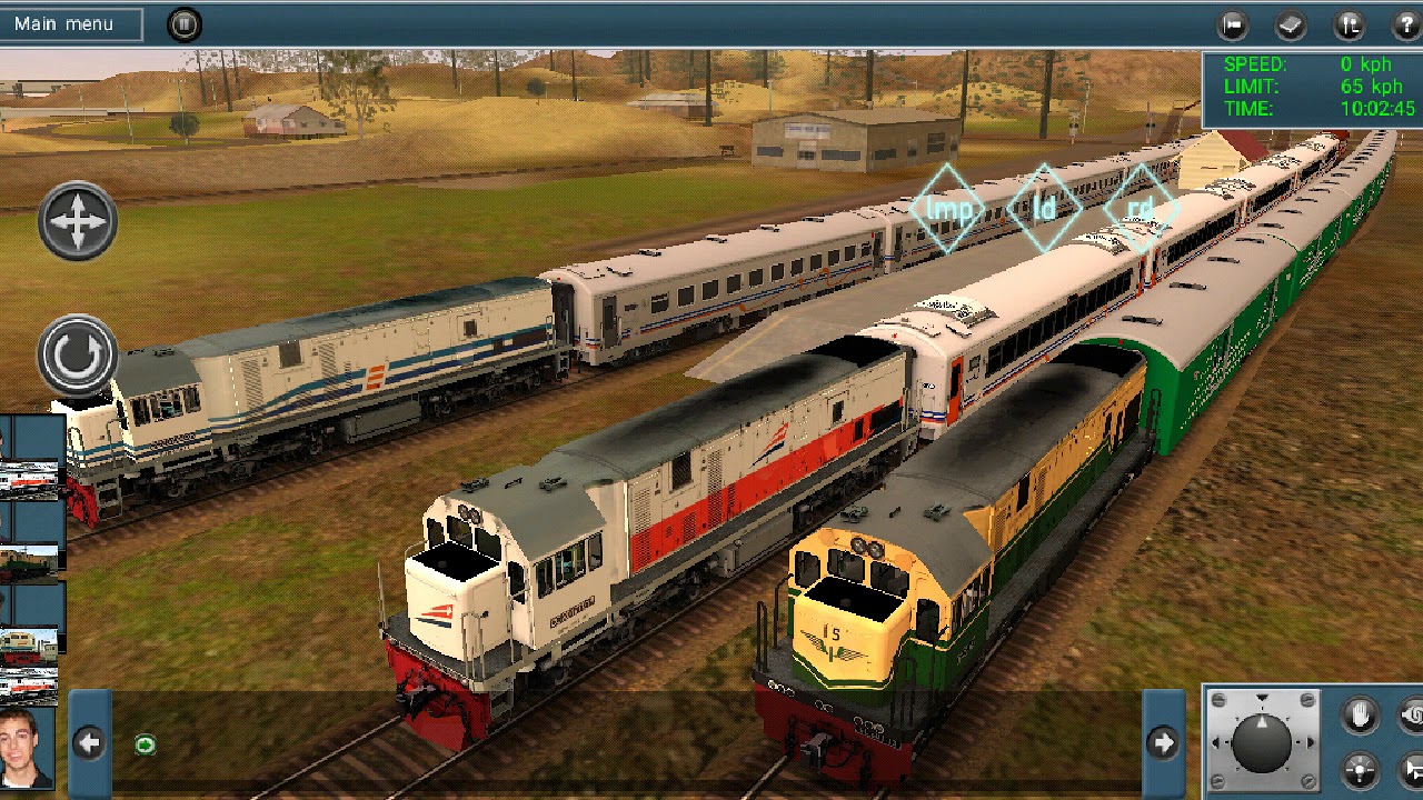 Review Lokomotif CC 201 By JIRC#TRAINZ SIMULATOR ANDROID - YouTube
