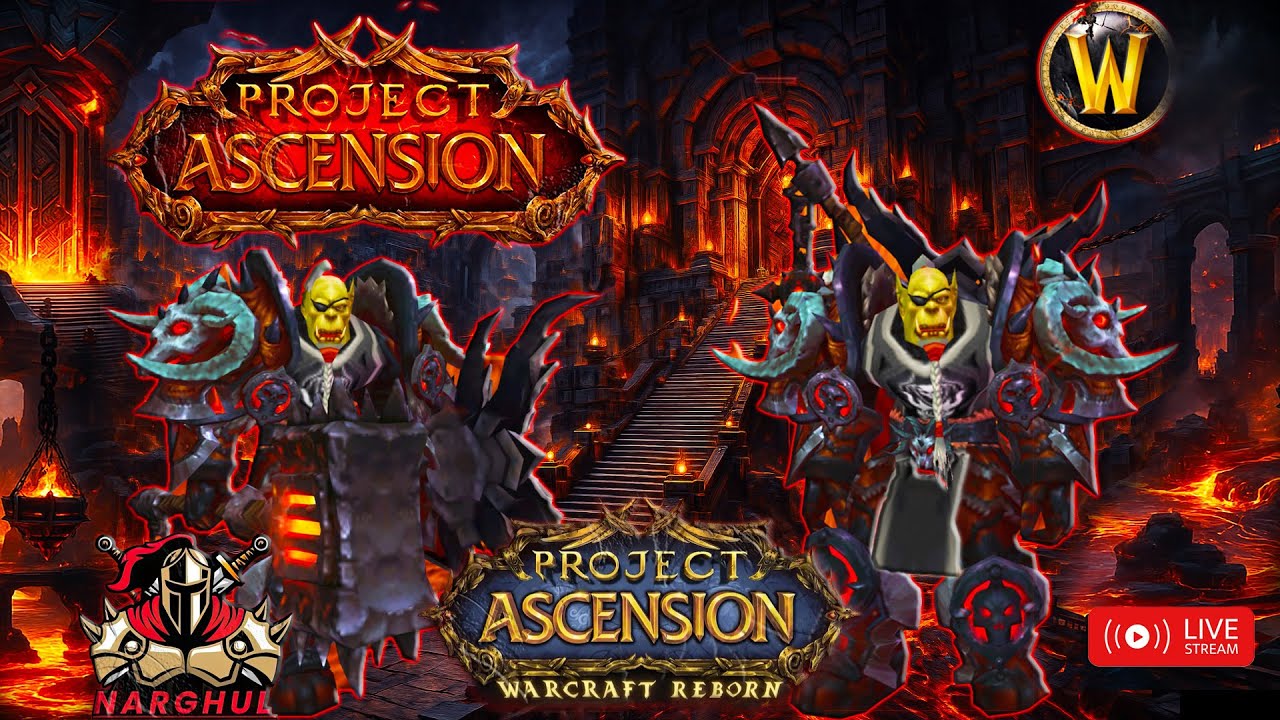 Project Ascension - Ascended Molten Core Prot Warrior POV - YouTube